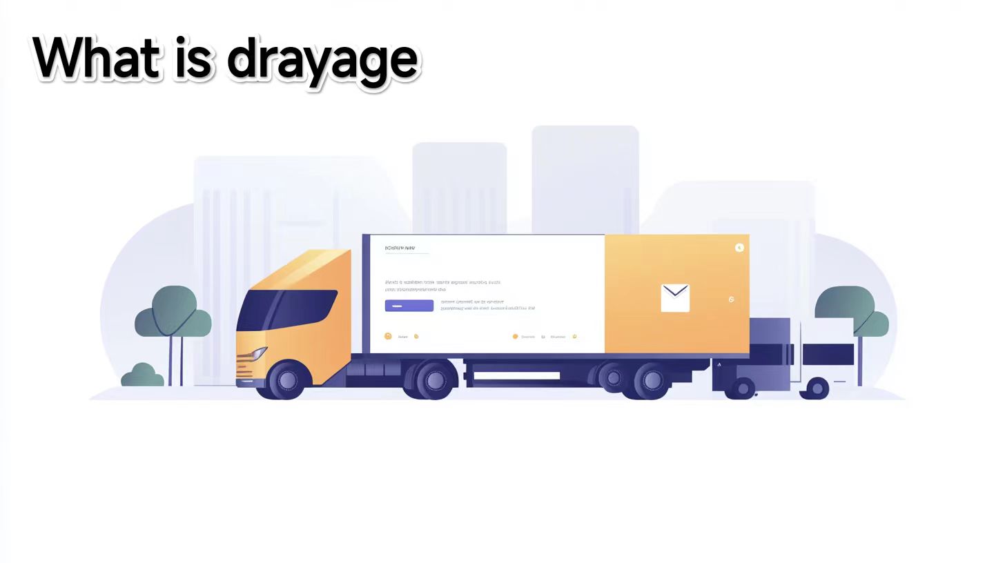 what is a drayage truck news - Guangzhou JMD international freight ...